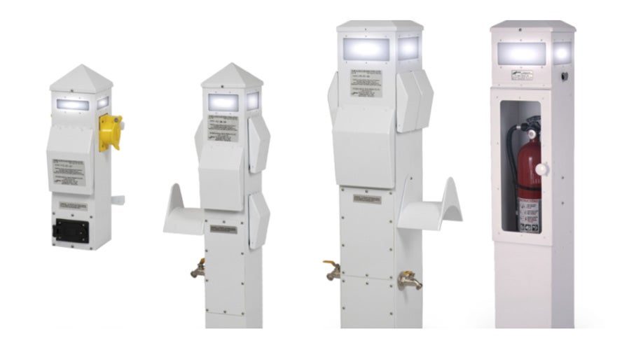Marine Power Pedestals | Commercial | Leviton