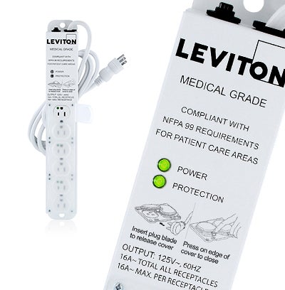 Medical Grade Power Strips by Leviton