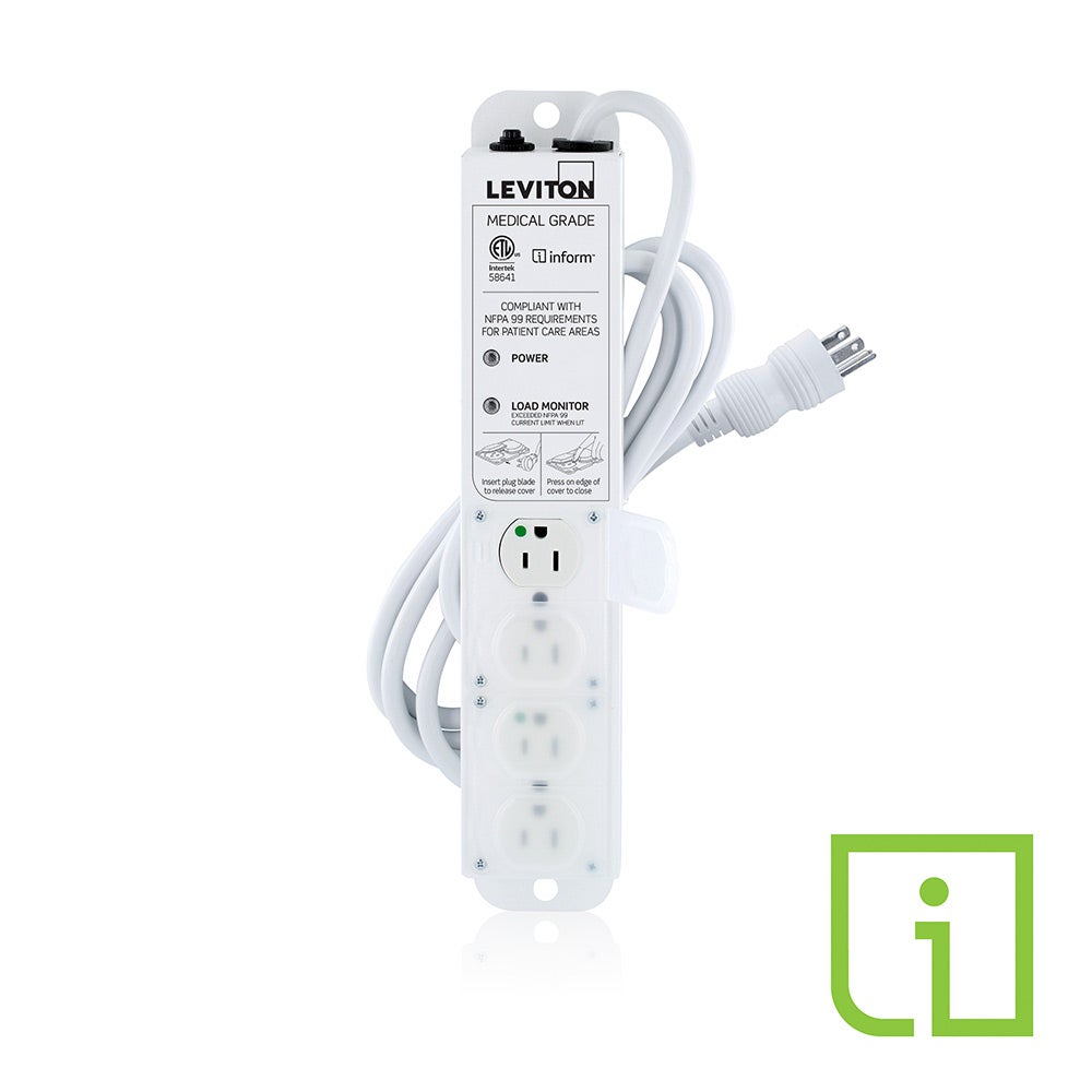 Medical Grade Power Strips by Leviton