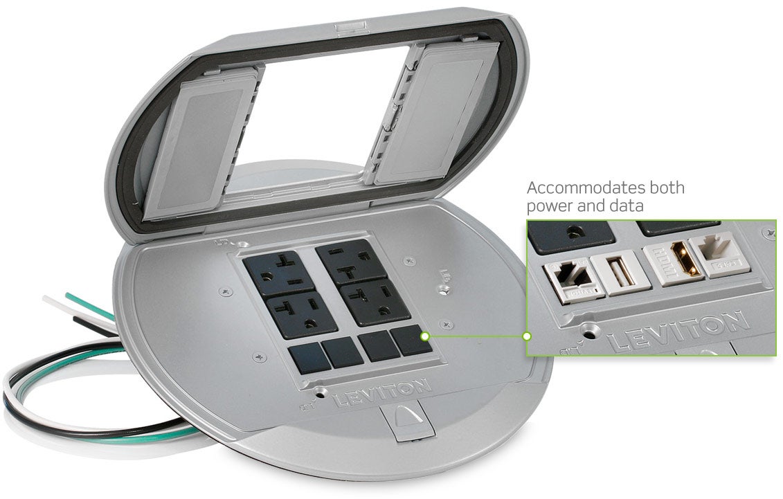 Commercial Poke-Through Floor Boxes