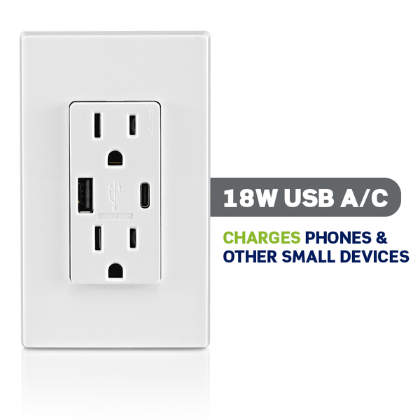 USB Outlets | Outlets with Charging Ports | Leviton